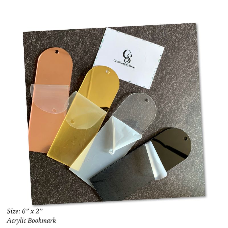Acrylic Mirror Bookmark Blanks – 2mm - CraftSupplyHQ
