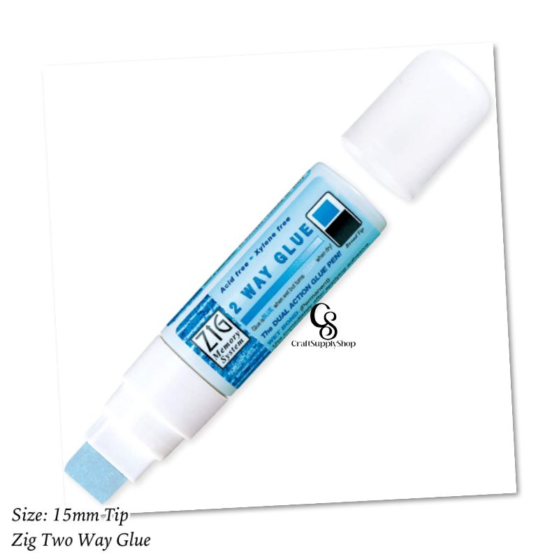 Zig Kuretake 2 way Glue – Jumbo Tip - CraftSupplyHQ