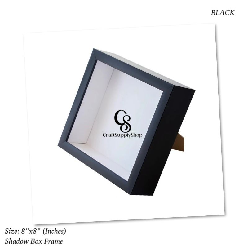8″x8″ Shadow Box Frame – 6cm - CraftSupplyHQ