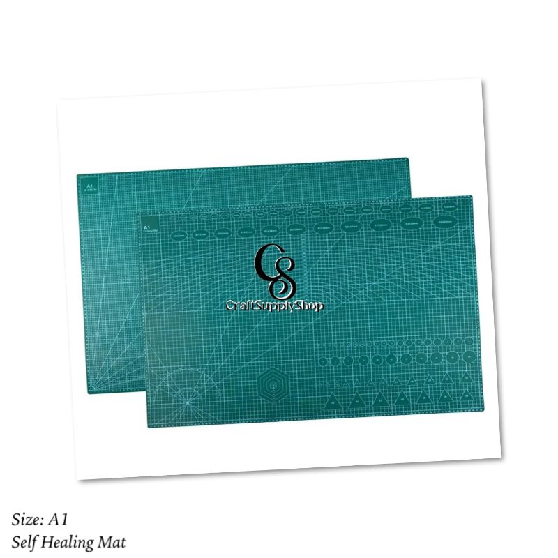 A5 Self Healing Cutting Mat - CraftSupplyHQ A5 Self Healing Cutting Mat - CraftSupplyHQ