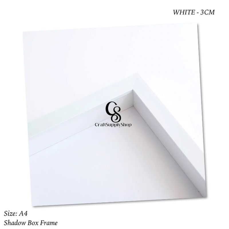 A4 Shadow Box Frame – 3cm - CraftSupplyHQ