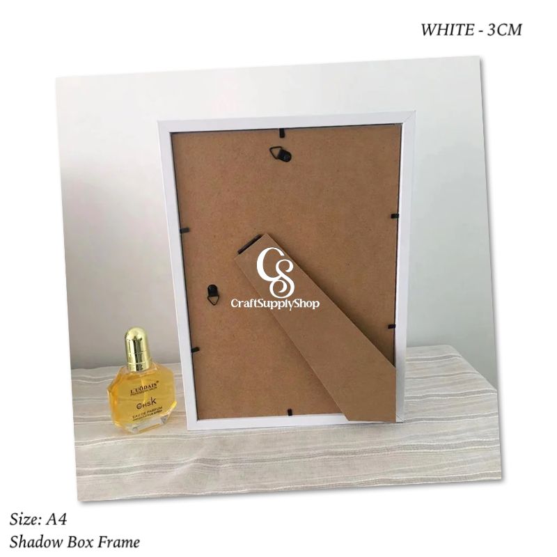 A4 Shadow Box Frame – 3cm - CraftSupplyHQ