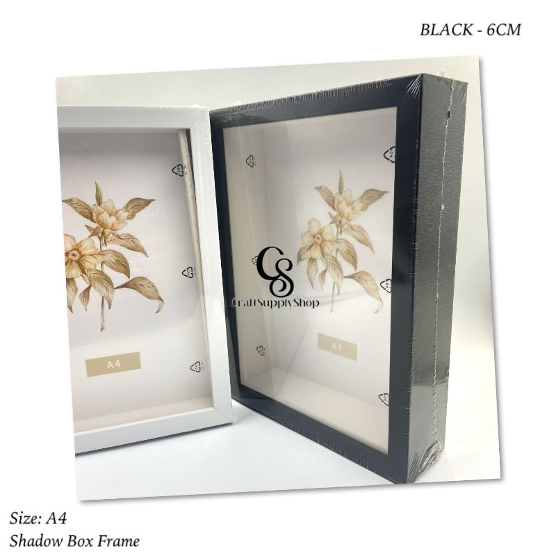 A4 Shadow Box Frame – 6cm - CraftSupplyHQ