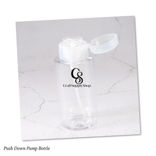 230ML Push Down Pump Dispenser Bottle - CraftSupplyHQ