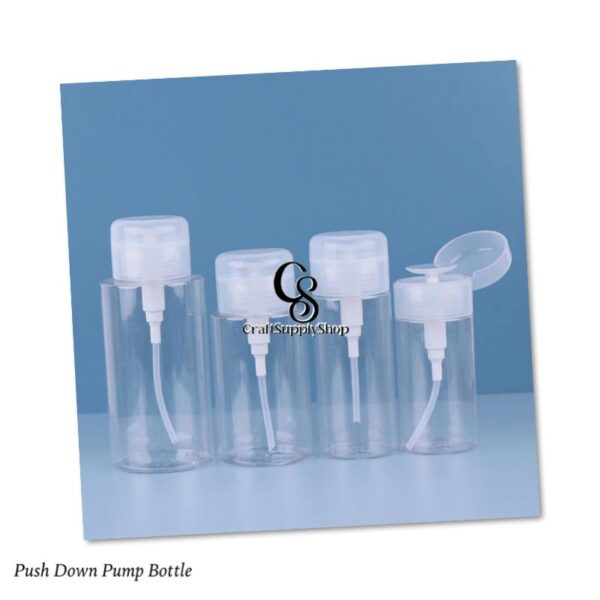 230ML Push Down Pump Dispenser Bottle - CraftSupplyHQ