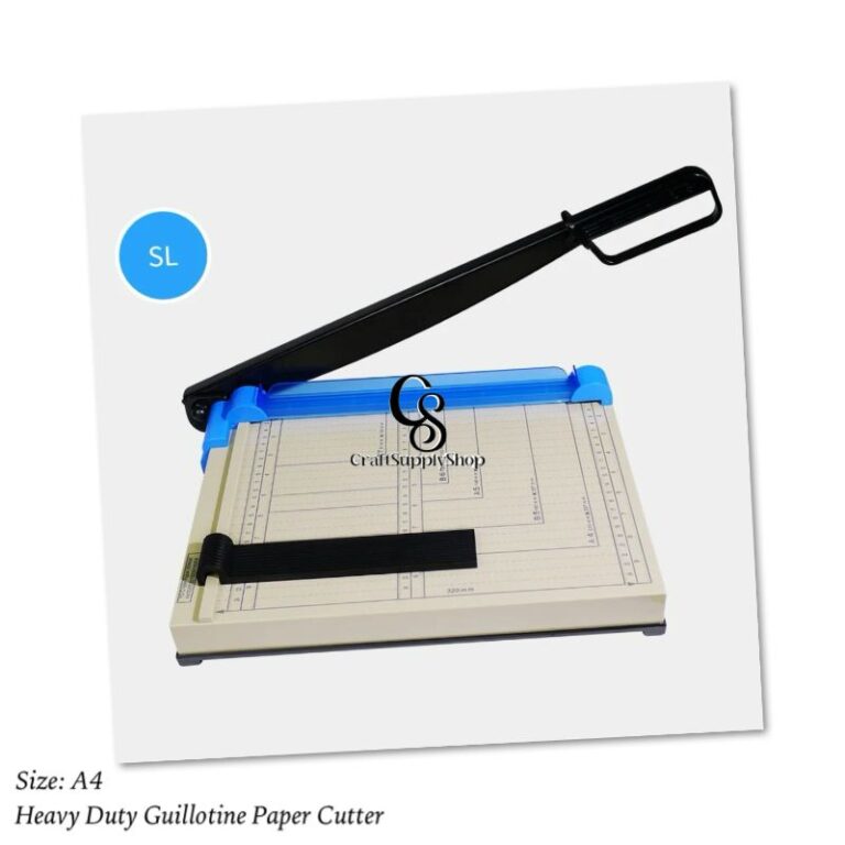 Heavy Duty Guillotine Paper Sheet Cutter A4 - CraftSupplyHQ