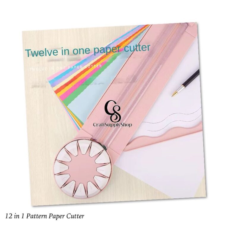 12 in 1 Multi-functional Paper Cutter - CraftSupplyHQ
